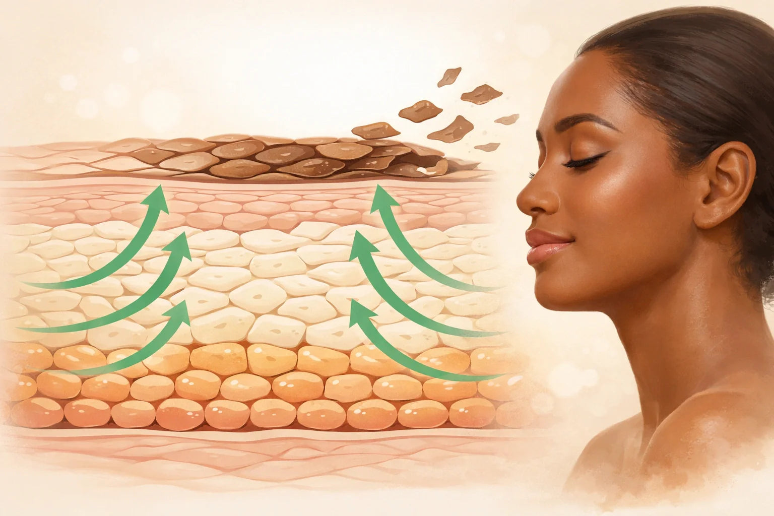 The Role of Skin Turnover in Fading Dark Spots Naturally – KojieCare